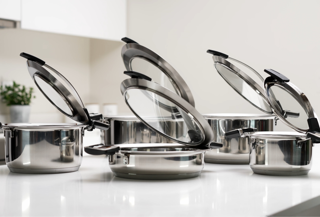 10PC, Lifetime Guarantee, Bon Appetit Pot Set | Capri