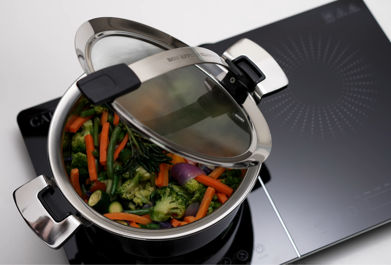 10PC, Lifetime Guarantee, Bon Appetit Pot Set | Capri