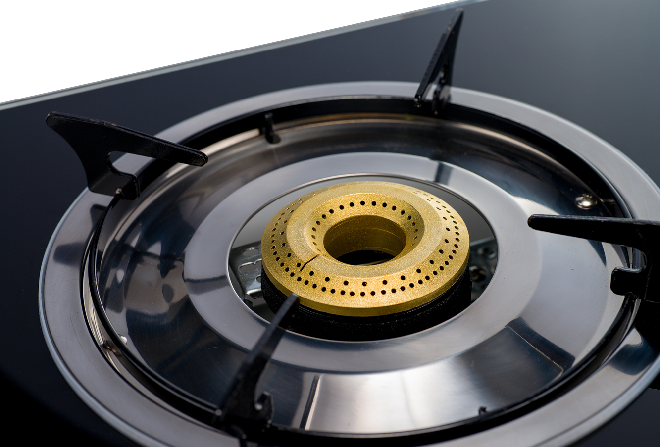 2 Burner, Glass Top Gas Stove | Capri