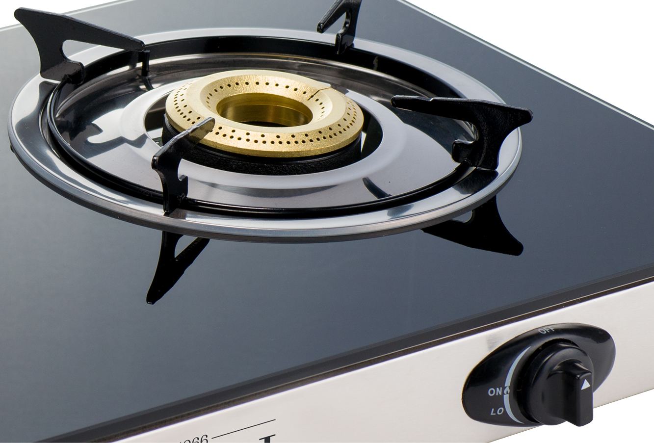 2 Burner, Glass Top Gas Stove | Capri
