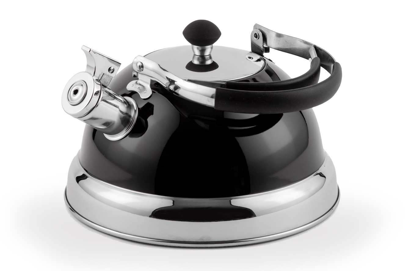 2.5L, Black Whistling Kettle | Capri