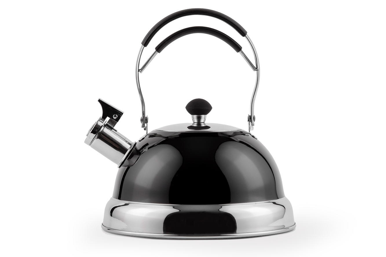 2.5L, Black Whistling Kettle | Capri