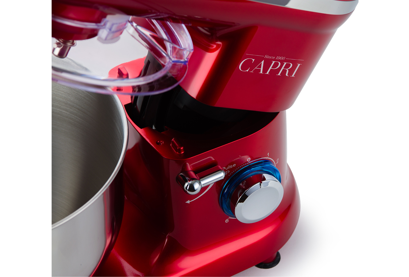 4.5L, 1100 Watt, Vibrant Red Ultimate Stand Mixer | Capri