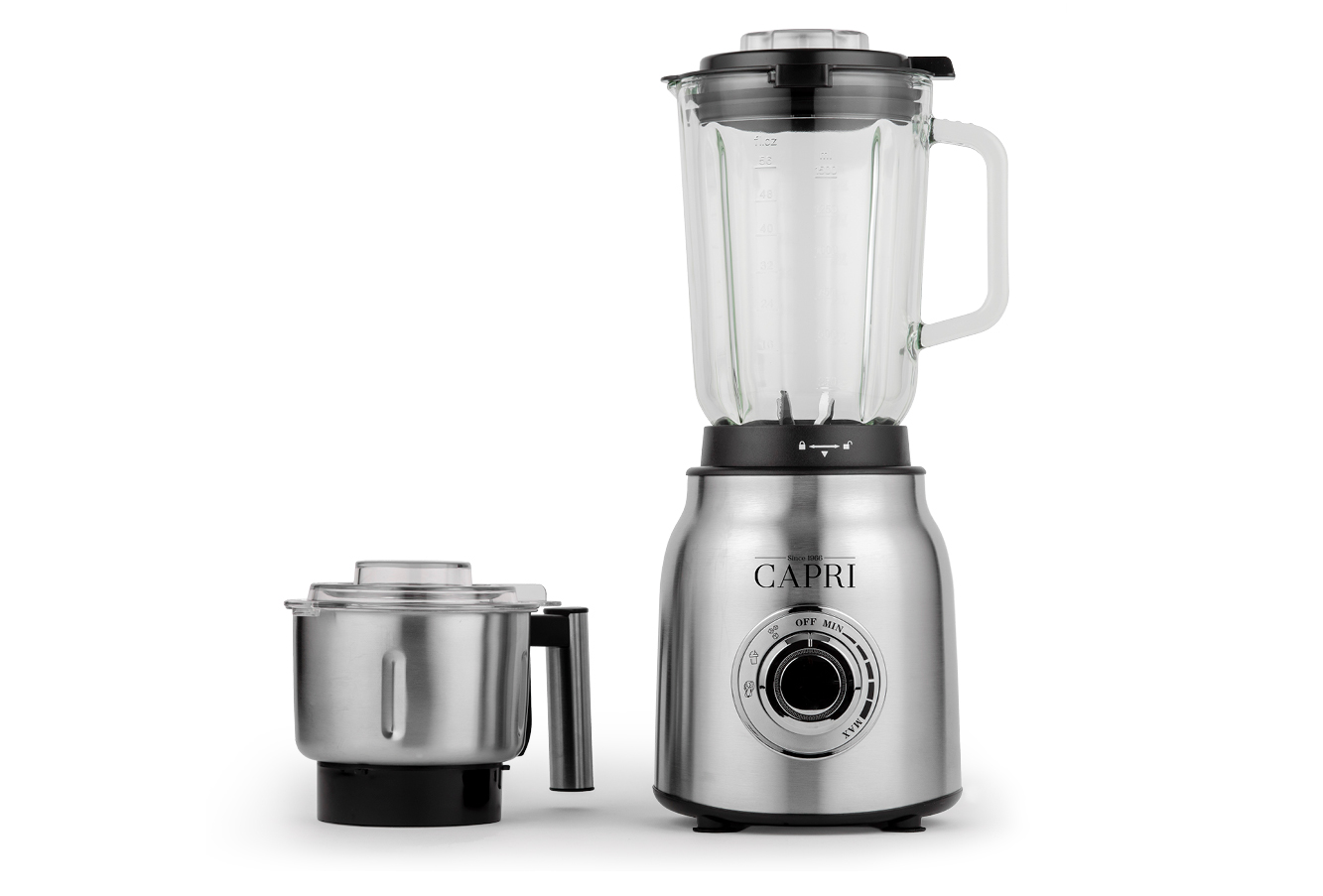 1000 Watt, Stainless Steel Nutri Blender and Grinder | Capri