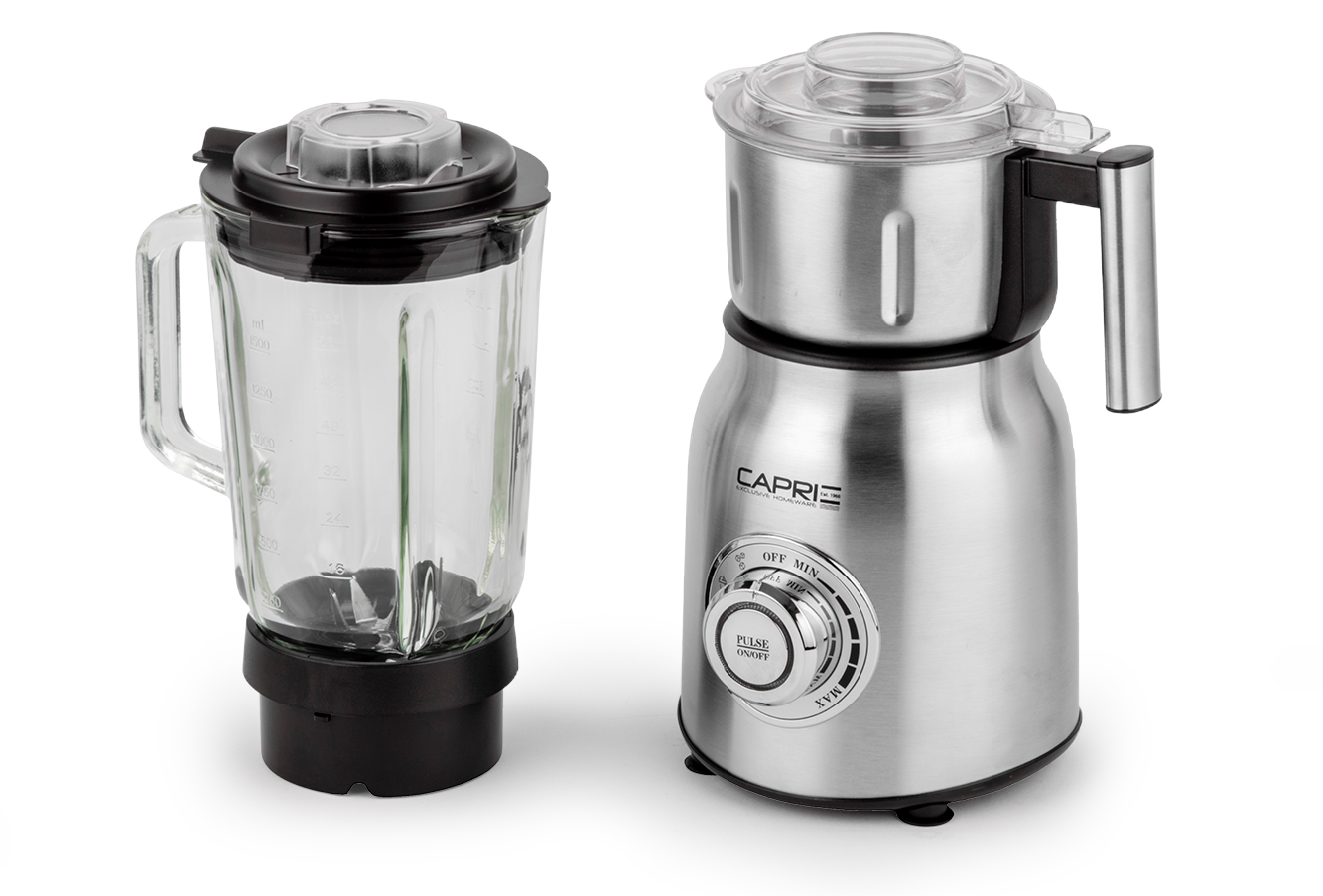 1000 Watt, Stainless Steel Nutri Blender and Grinder | Capri